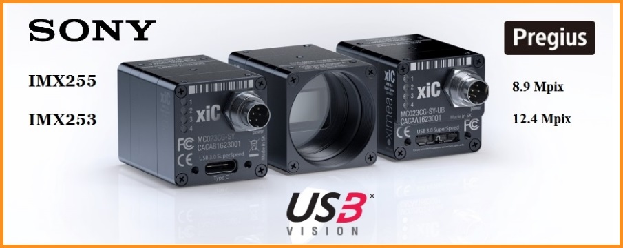 XIMEA releases new camera models with Sony CMOS sensors and USB3 | XIMEA.com