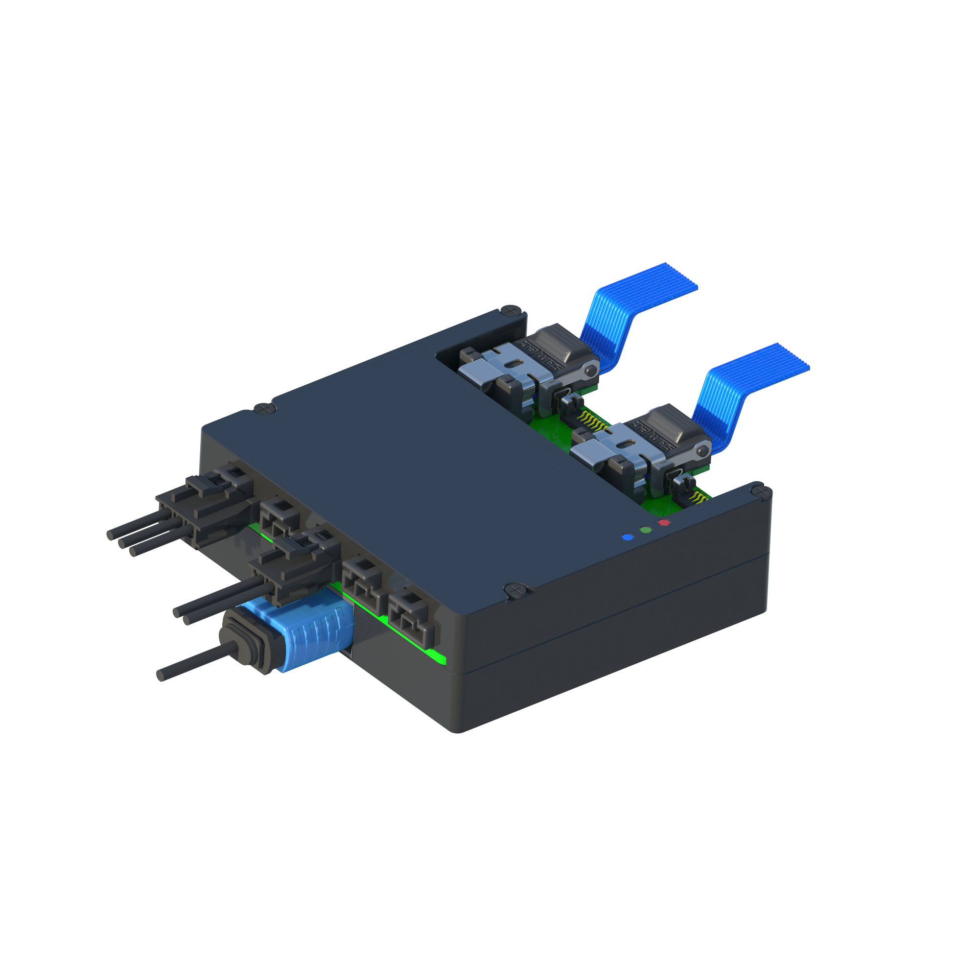 Firefly to MTP adapter - 4 ports | XIMEA.com