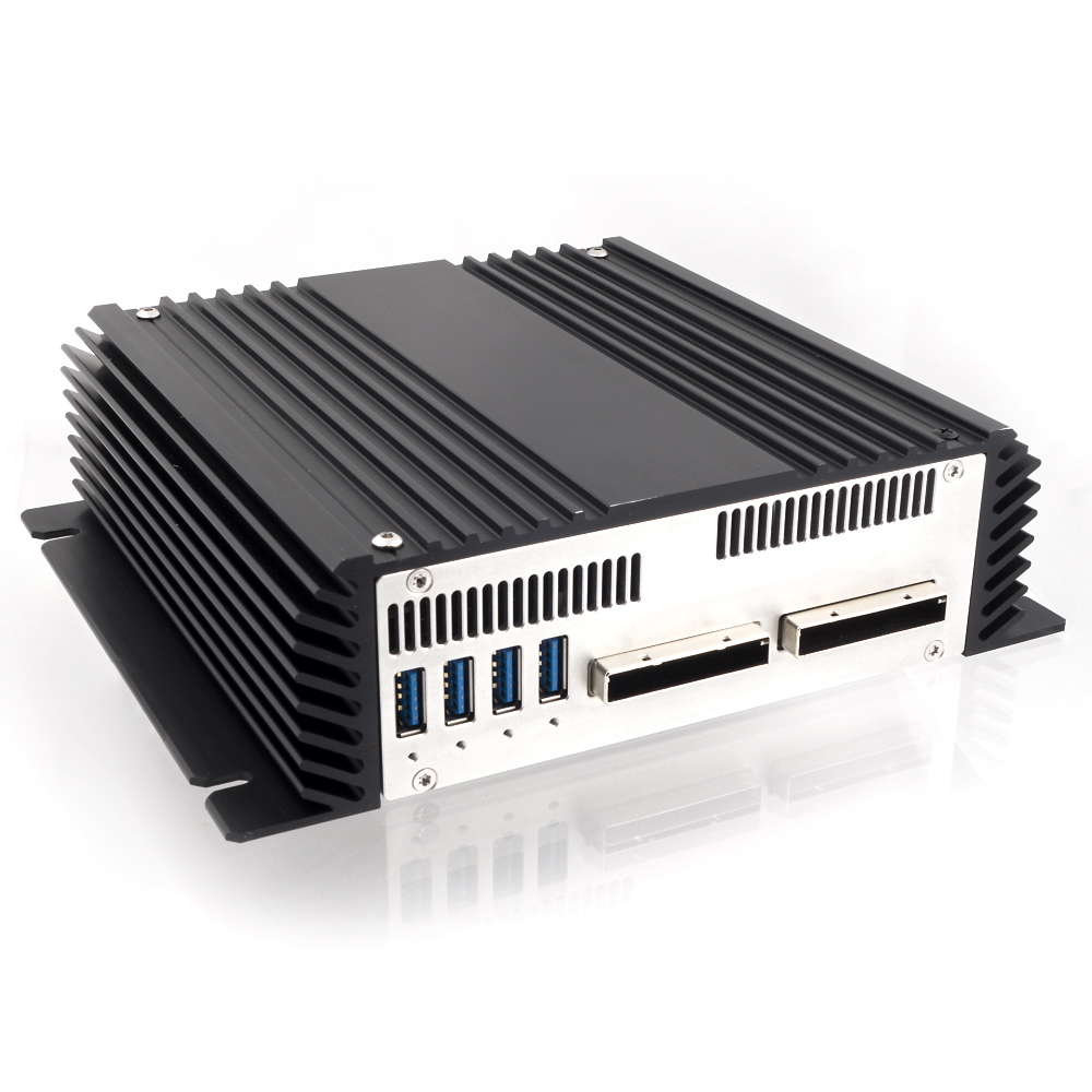 High performance compact industrial computer with 2 x iPass | XIMEA.com